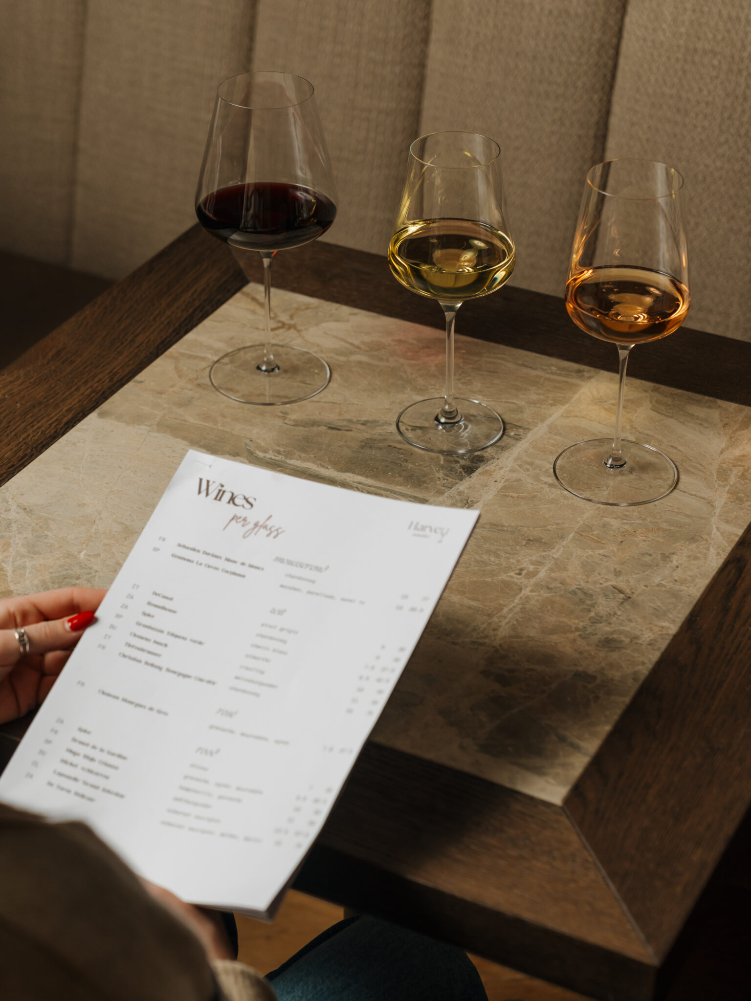 Restobar Harvey menu